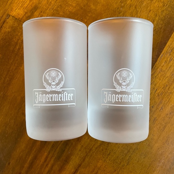 Jagermeister | Dining | Jagermeister Vintage Set Of 2 Double Shooter ...